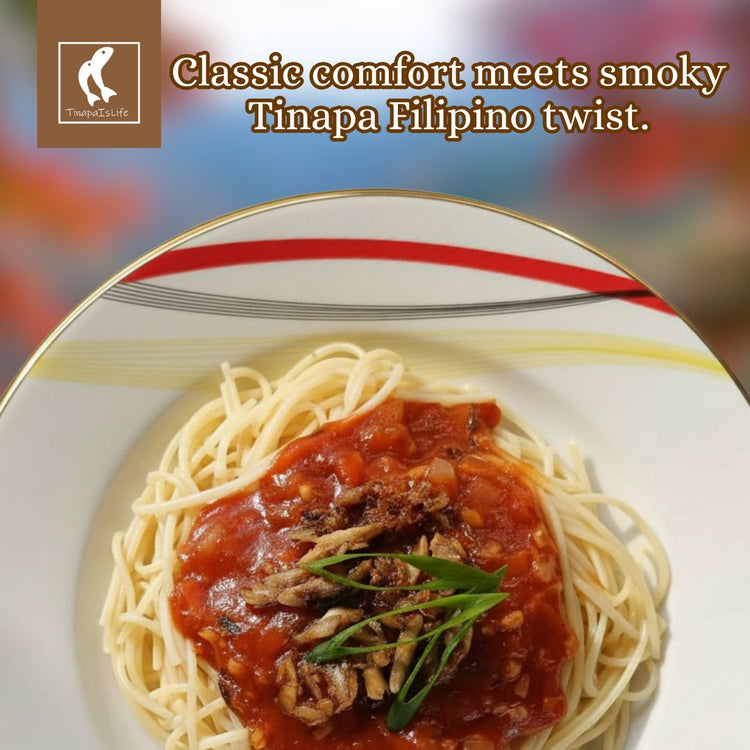 Italian Spaghetti con Tinapa